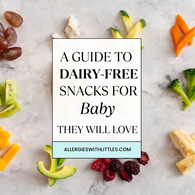 A Guide to Dairy-Free Snacks for Baby They Will Love! - Allergies with ...