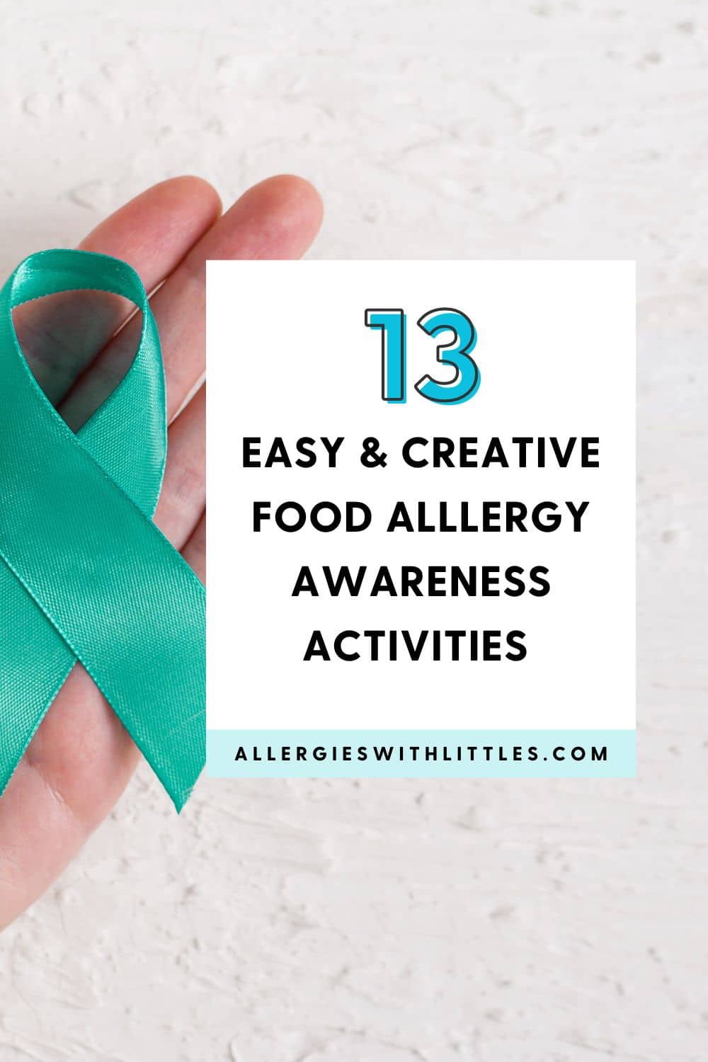13 Easy Activities for Food Allergy Awareness Month - Allergies with ...